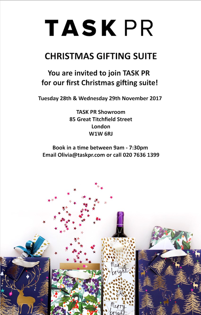 Christmas Influencer Event Announcement! | Task PR